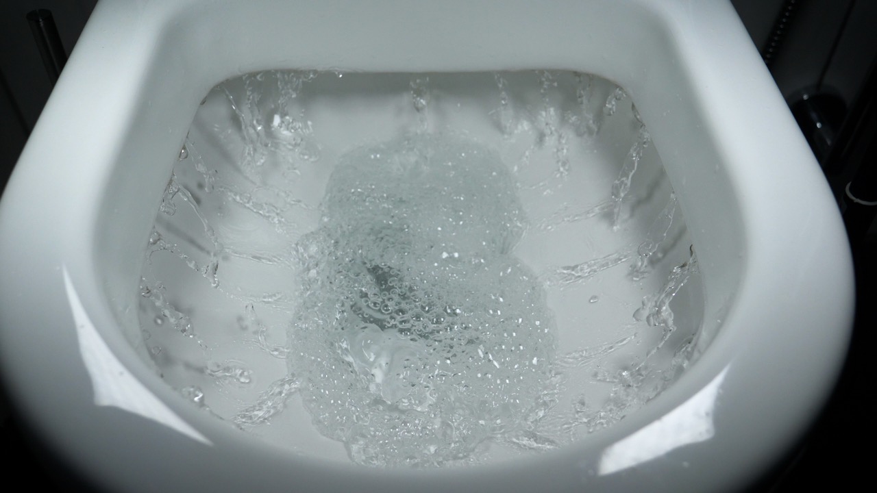 Elegant Toilet Bubbles When Tub Drains Photos